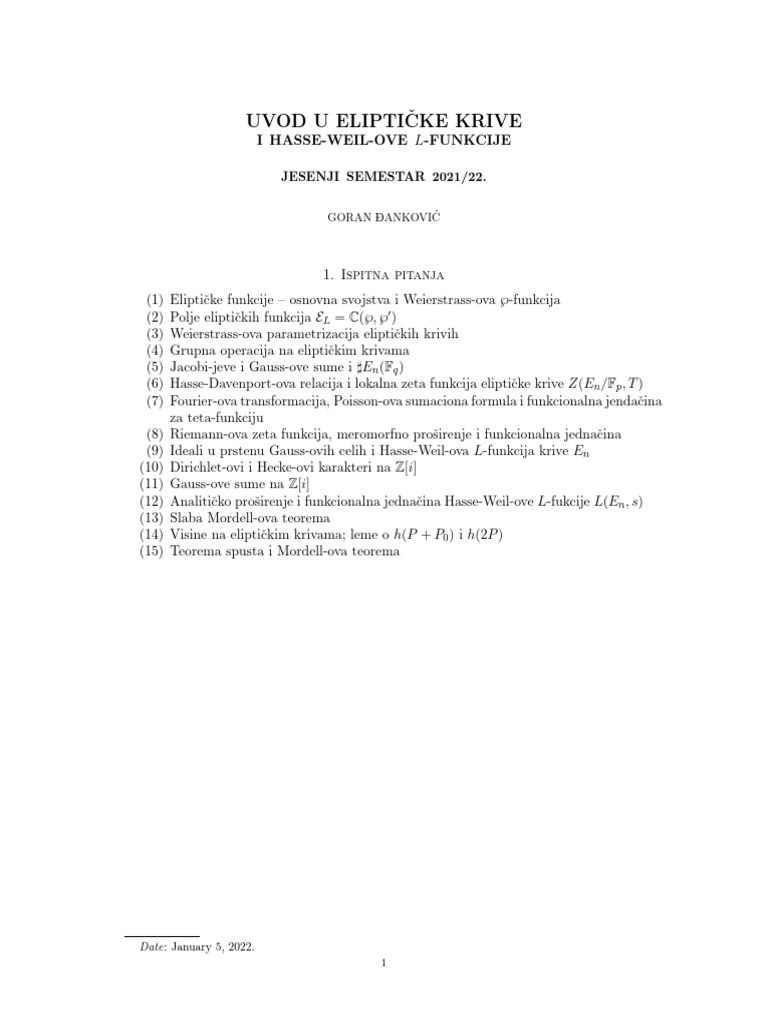 TB1 2021 Elipticke | PDF