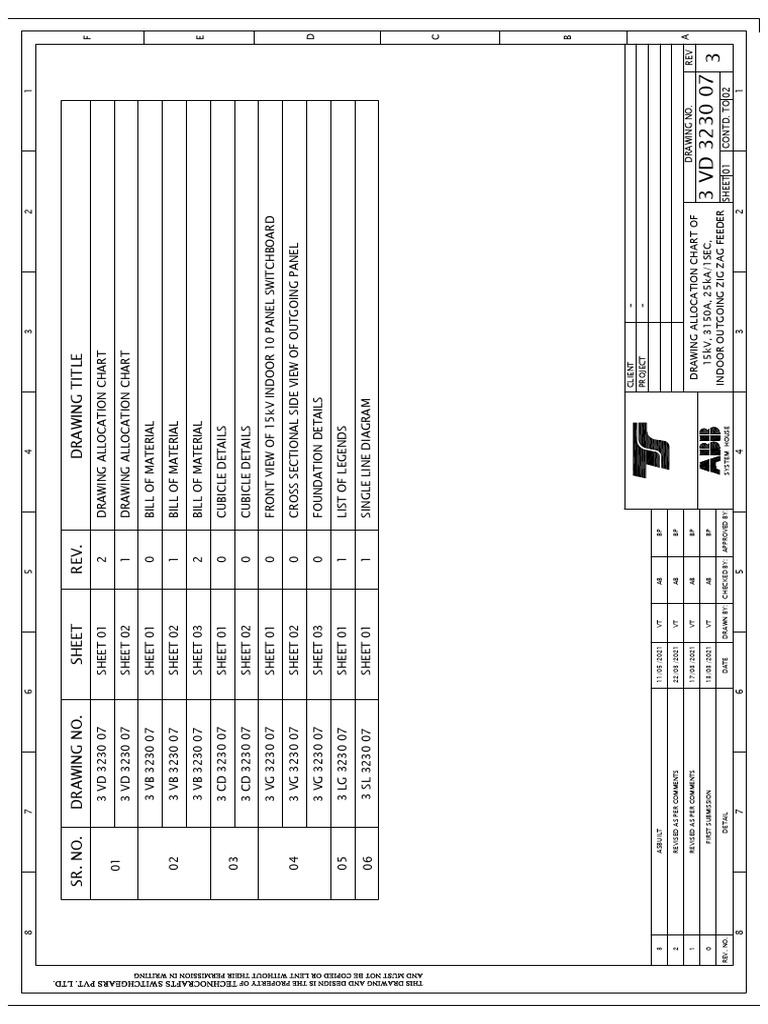 3230 - 07 - ASBUILT Départ BPN 15 KV | PDF | Mains Electricity | Alternating Current
