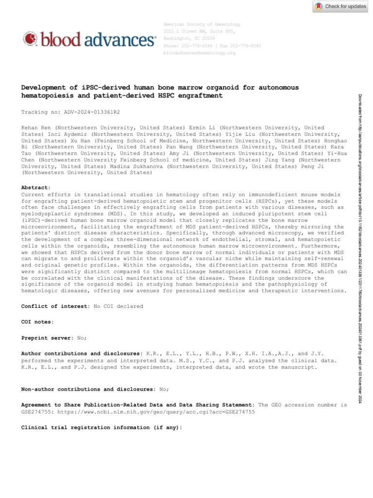 Efficacy and Safety of TPO Receptor Agon | PDF | Hematopoietic Stem ...