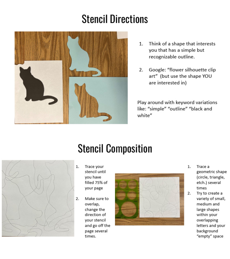 Stencil Directions | PDF
