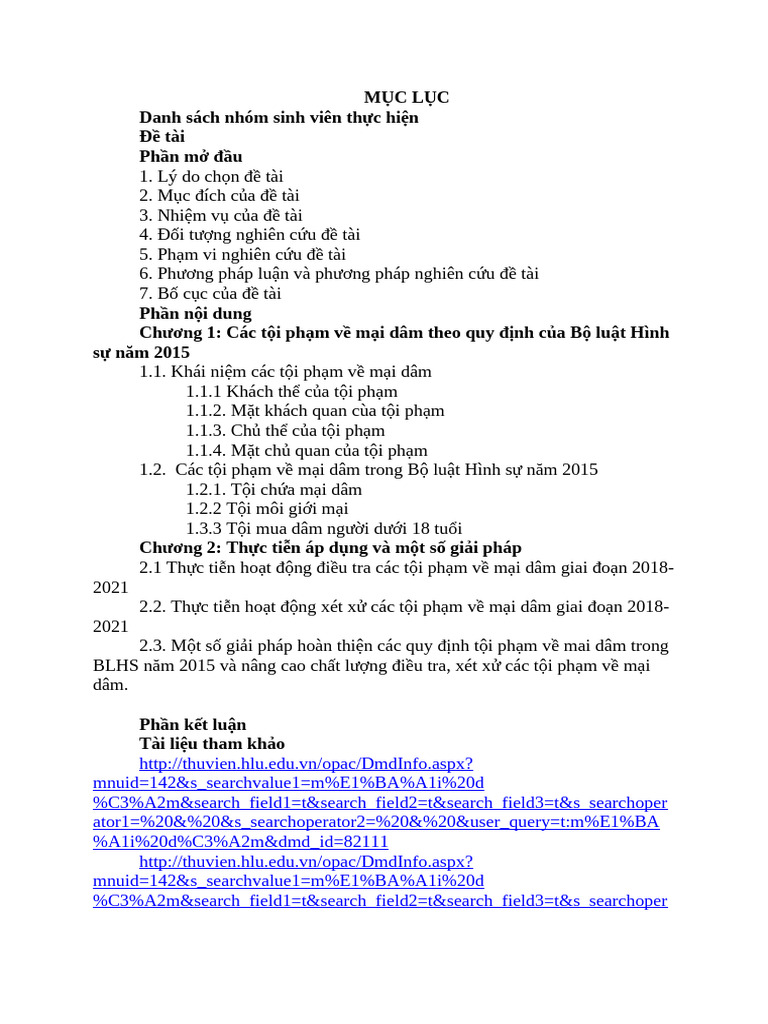 Mục-lục-NCKH-2022 | PDF