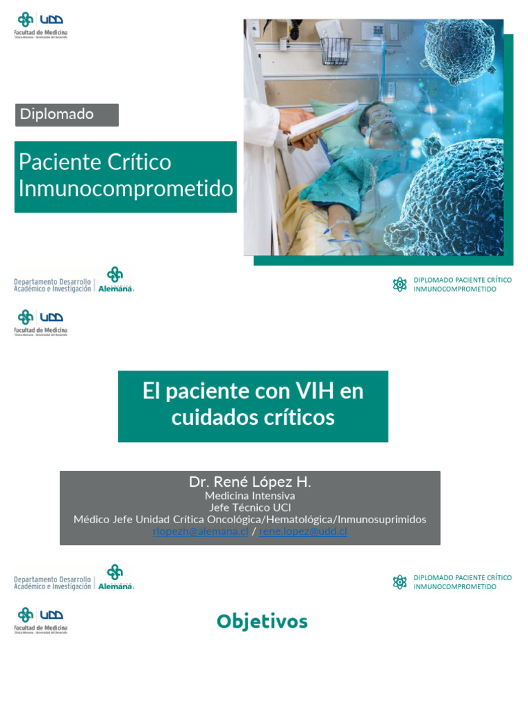 El+paciente+cr%C3%ADtico+con+VIH | PDF | VIH | Septicemia