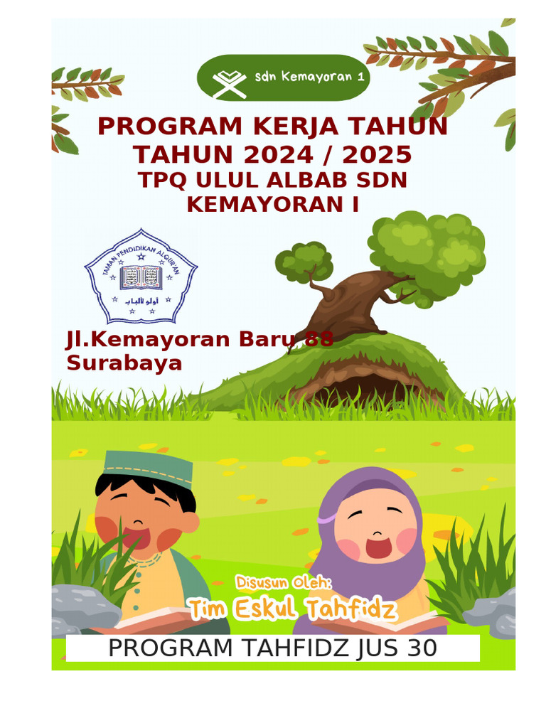 Program Tahfidz Juz 30 SDN Kemayoran I | PDF