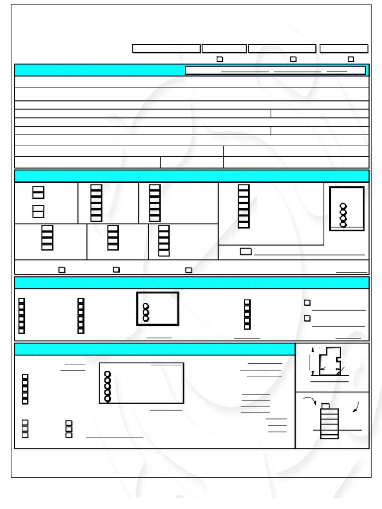 Formato Evaluacion de Daños-Conv. | PDF | Fundación (Ingeniería) | Hormigón