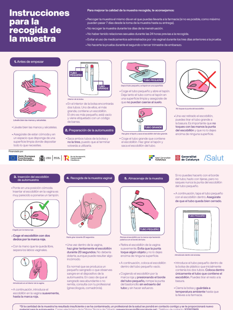Instruccions Coll Uter Castella | PDF | Vagina