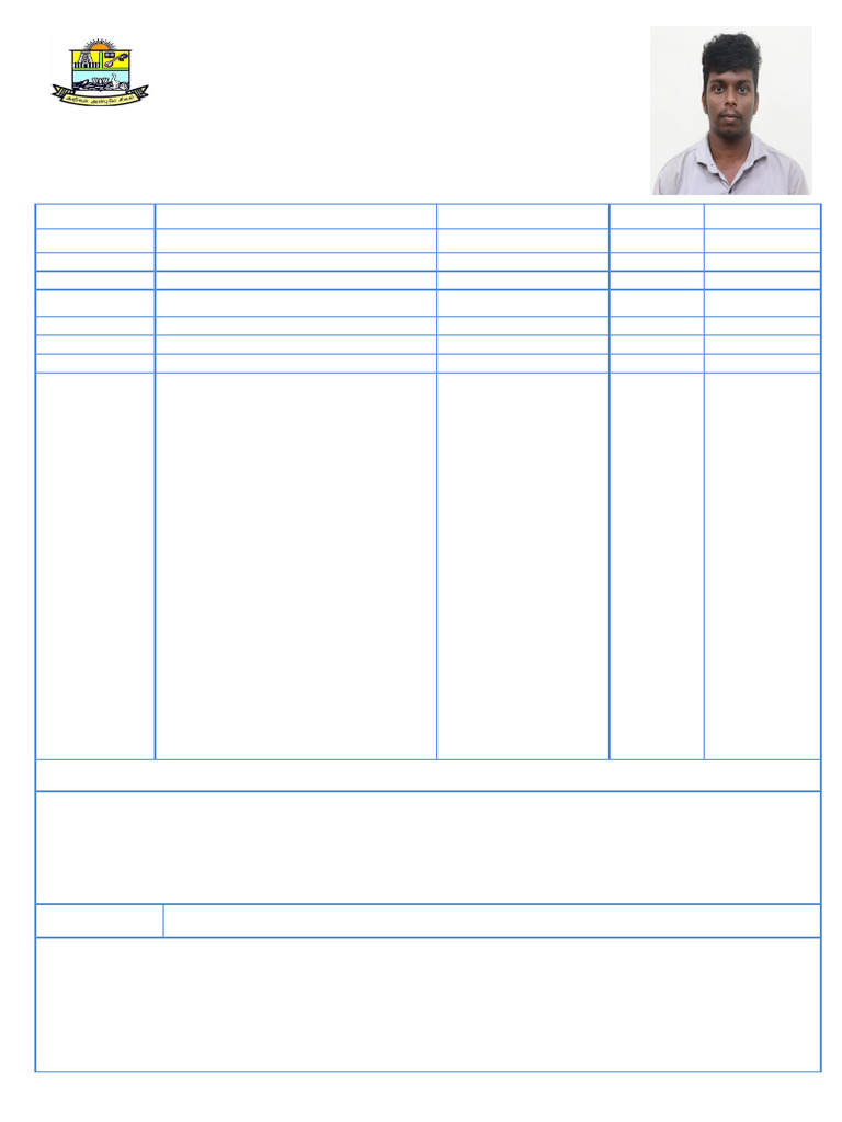 Hallticket - Vishwanath M | PDF