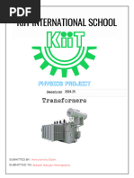 Physics Project On Transformers Class 12 | PDF | Transformer | Inductor