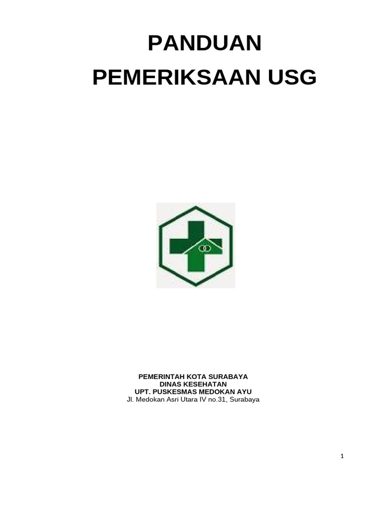 Panduan Pemeriksaan USG Obstetri Surabaya | PDF