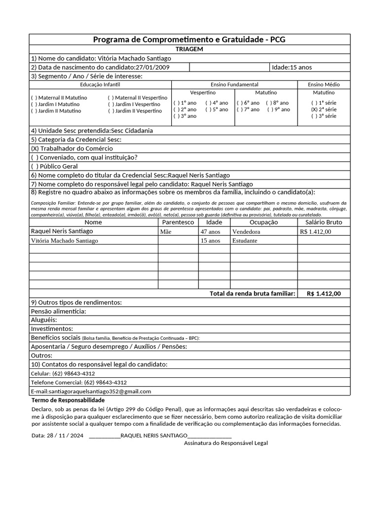 Triagem e Checklist PCG 2025 | PDF | Imposto de Renda | Impostos