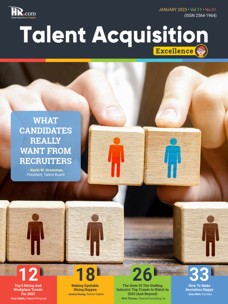 Talent Acquisition Excellence January 2023 | PDF | Recruitment | Employment
