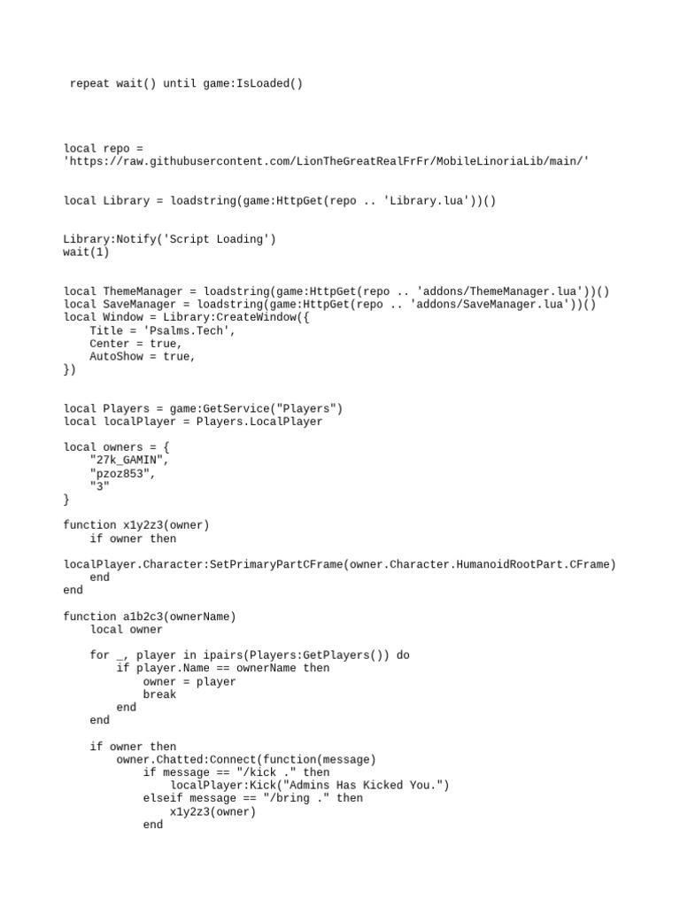 Sigmako 1.Lua | PDF | Computing | Software