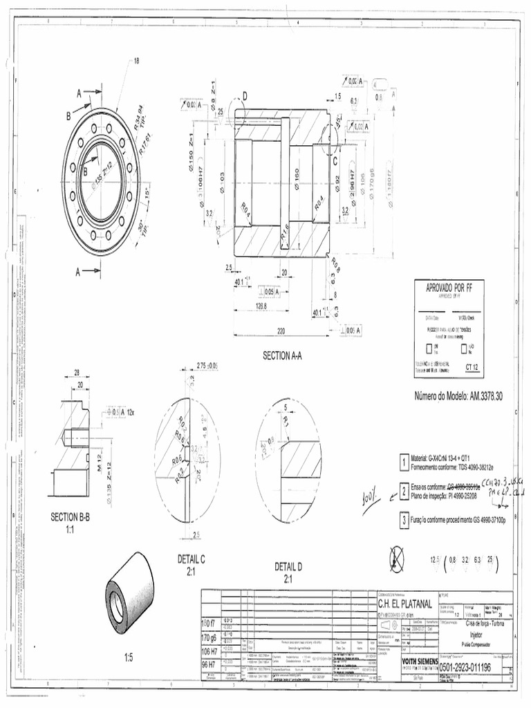 Pos.18 Piston Compensador | PDF