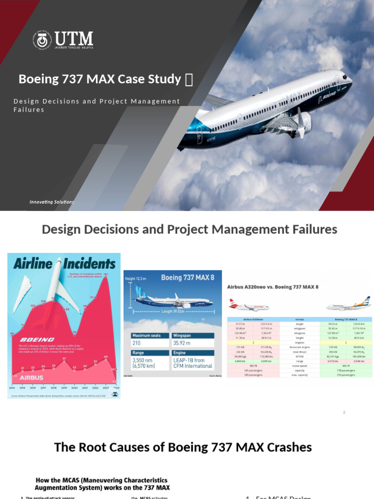 Boeing 737 MAX Design and Management Failures | PDF