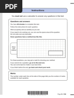 2025 KS2 Mathematics Paper1 Arithmetic | PDF | Mathematics