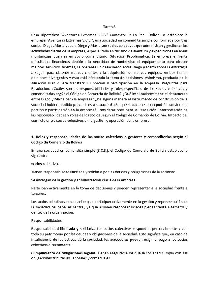 Tarea 8 | PDF | Business | Mediación