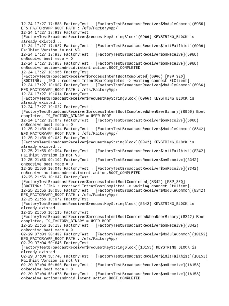 First Boot Log | PDF | System Software | Software
