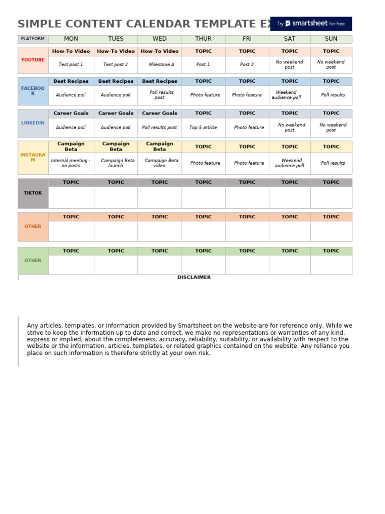 ic-simple-content-calendar-example-8955_word | PDF | Human Communication