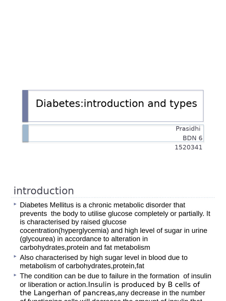Diabetes | PDF | Diabetes | Gestational Diabetes