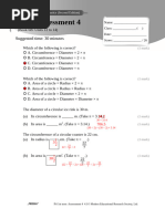 MIP2601 Past Exam Paper | PDF | Area | Geometry