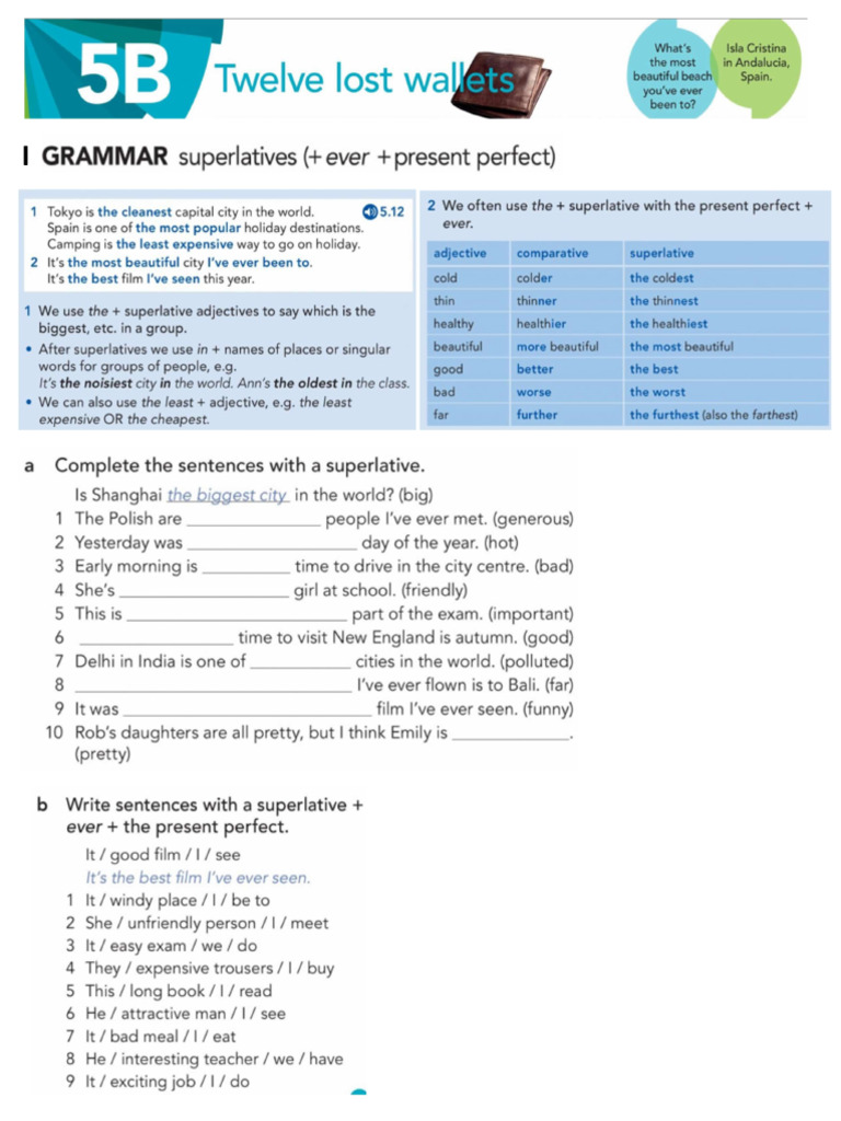 Handout Unit 5B (For Printing) - 1 | PDF