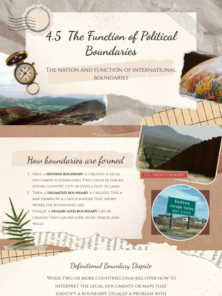 4.5 Function of Political Boundaries | PDF | Exclusive Economic Zone ...