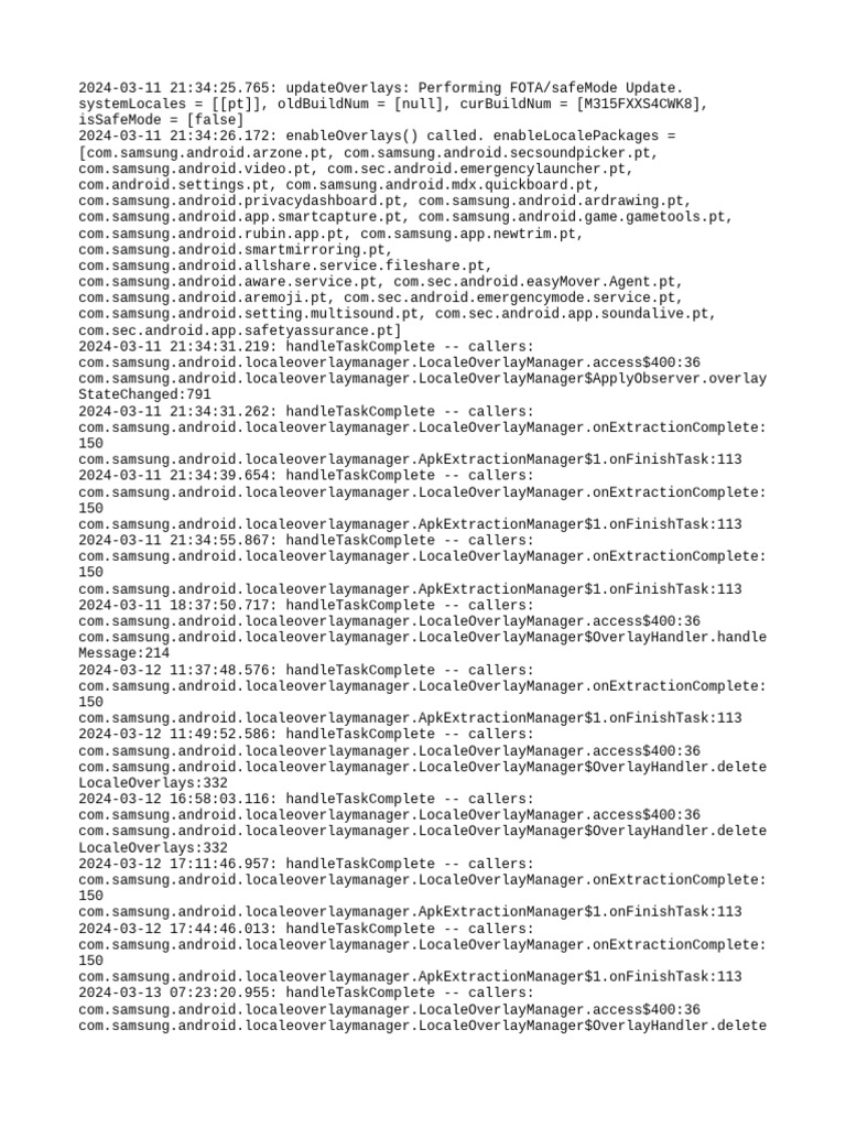 lom_log | PDF | Mobile Technology