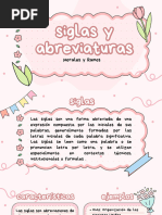 20 Ejemplos de Siglas y Su Significado | PDF