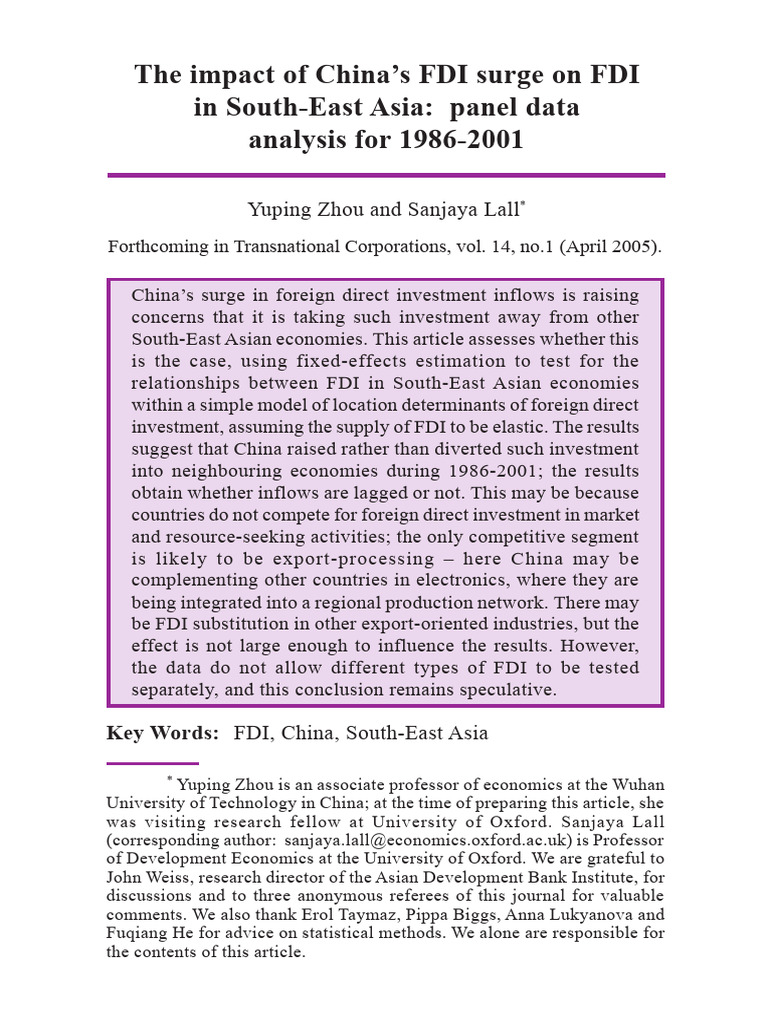 The_Impact_of_China__s_FDI_Surge_on_FDI_in_South_East_Asia | PDF ...