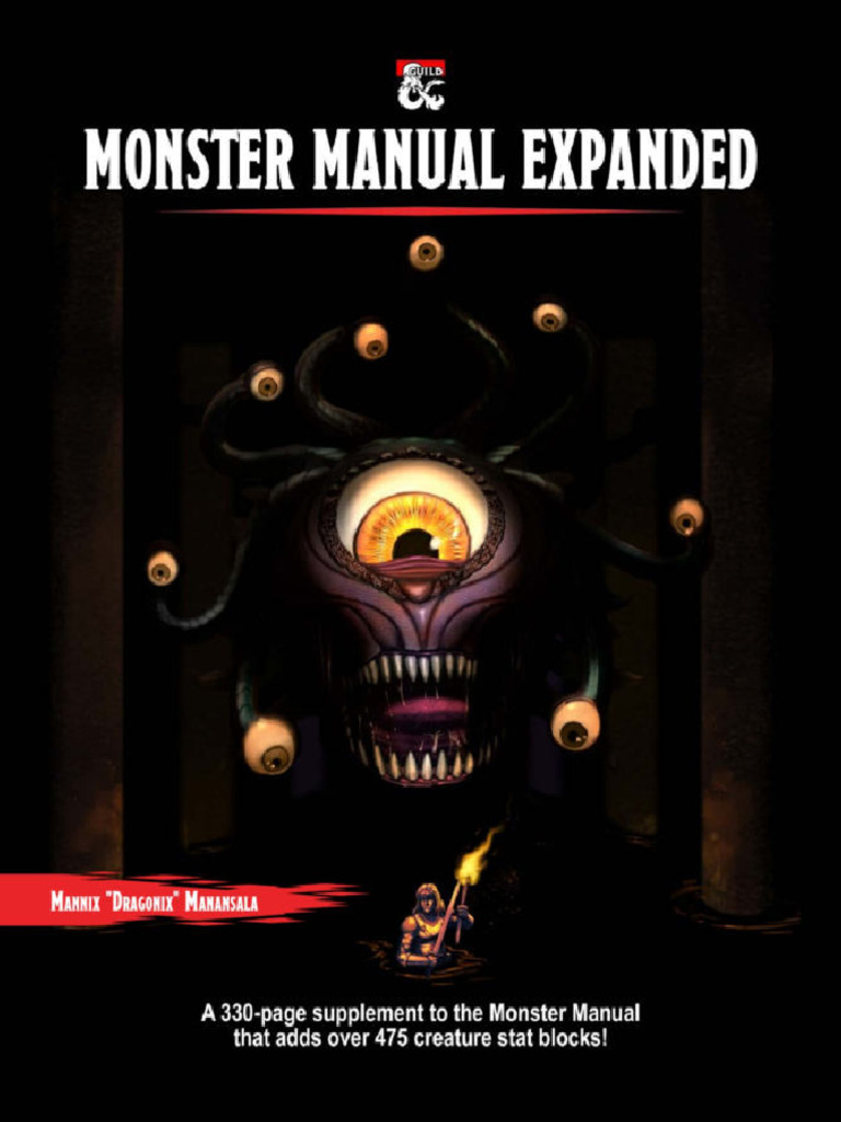 D&D 5e Dragonix Monster Manual Expanded | PDF