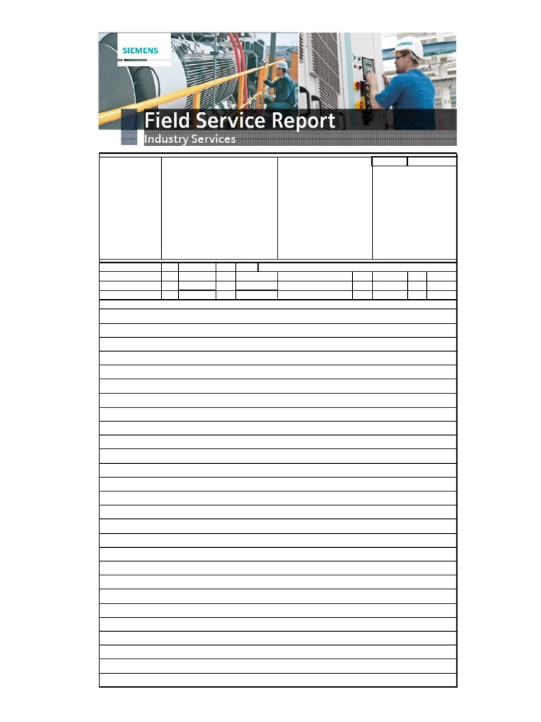1.DFCS - Field Service Report - Non Laptop Users - Ver. 02 | PDF