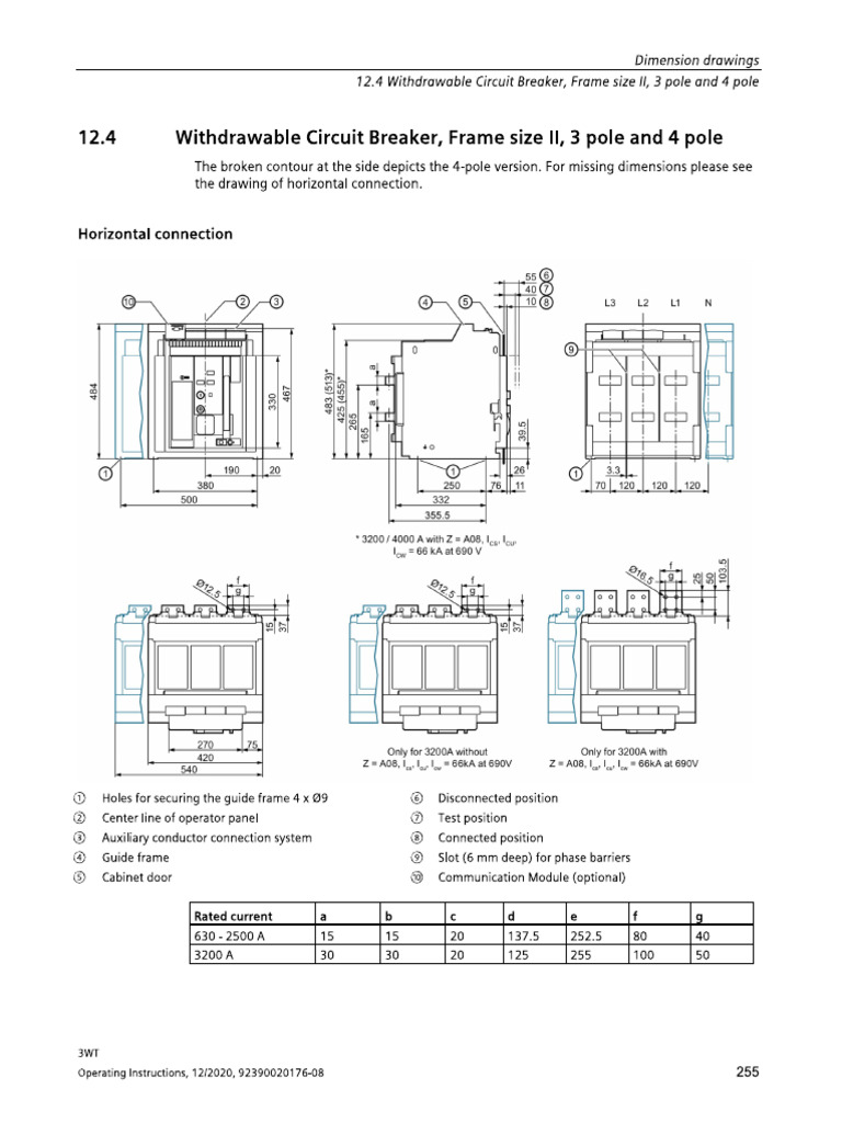 3WT Circuit Breaker en-US Latest | PDF