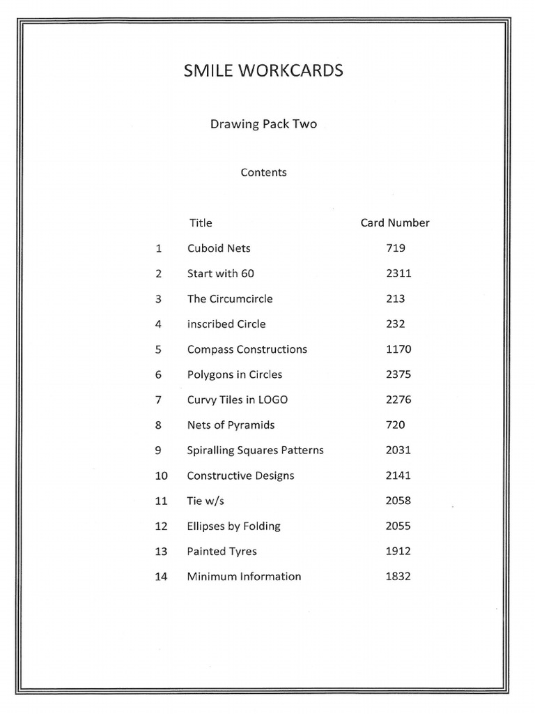 24734-Drawing Pack 2 | PDF
