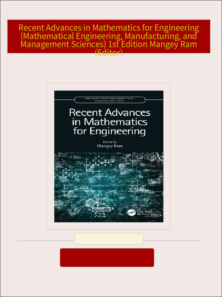 Get Recent Advances in Mathematics for Engineering (Mathematical ... Get Recent Advances in Mathematics for Engineering (Mathematical ...