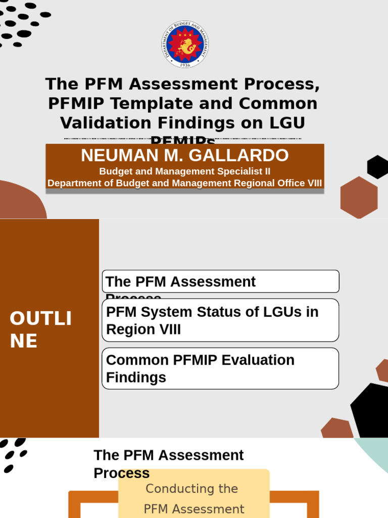 Track 2 - Part 1 PFMAT Process, Status and Common Findings | PDF
