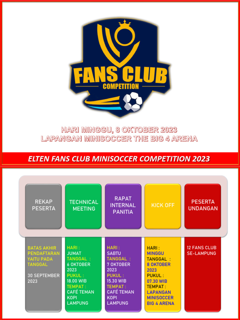 Paparan Rab Elten Fansclub Competition 2023 | PDF