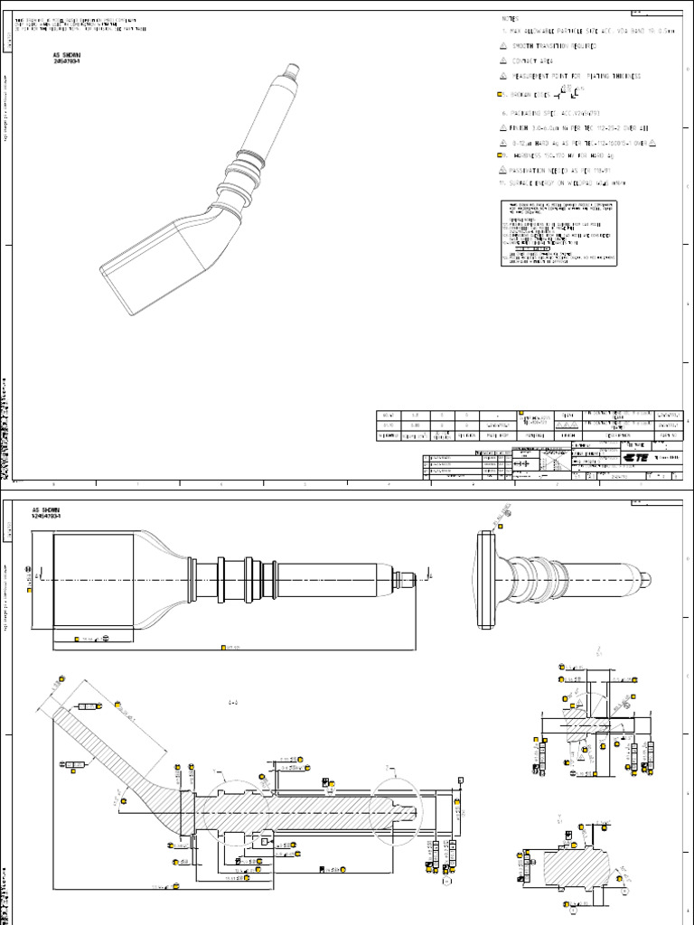 Ballooning Drawing Specifications PDF | PDF