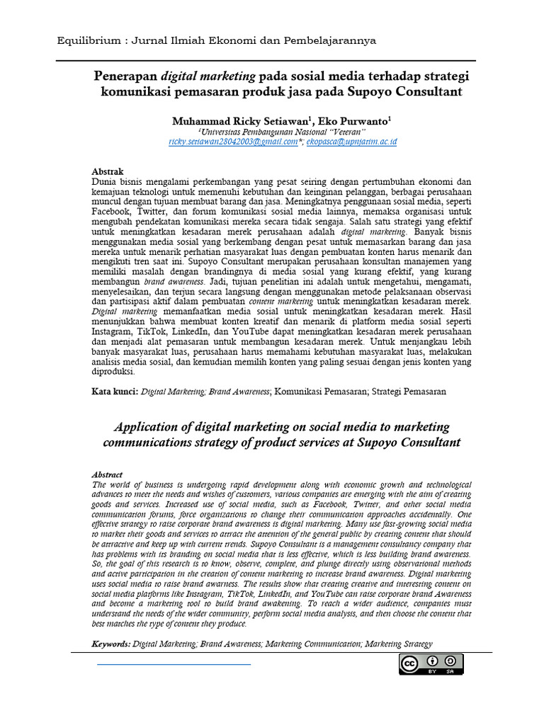 Anadhaoud, Journal Manager, Artikel 1 Ricky Setiawan Rev 2024 | PDF