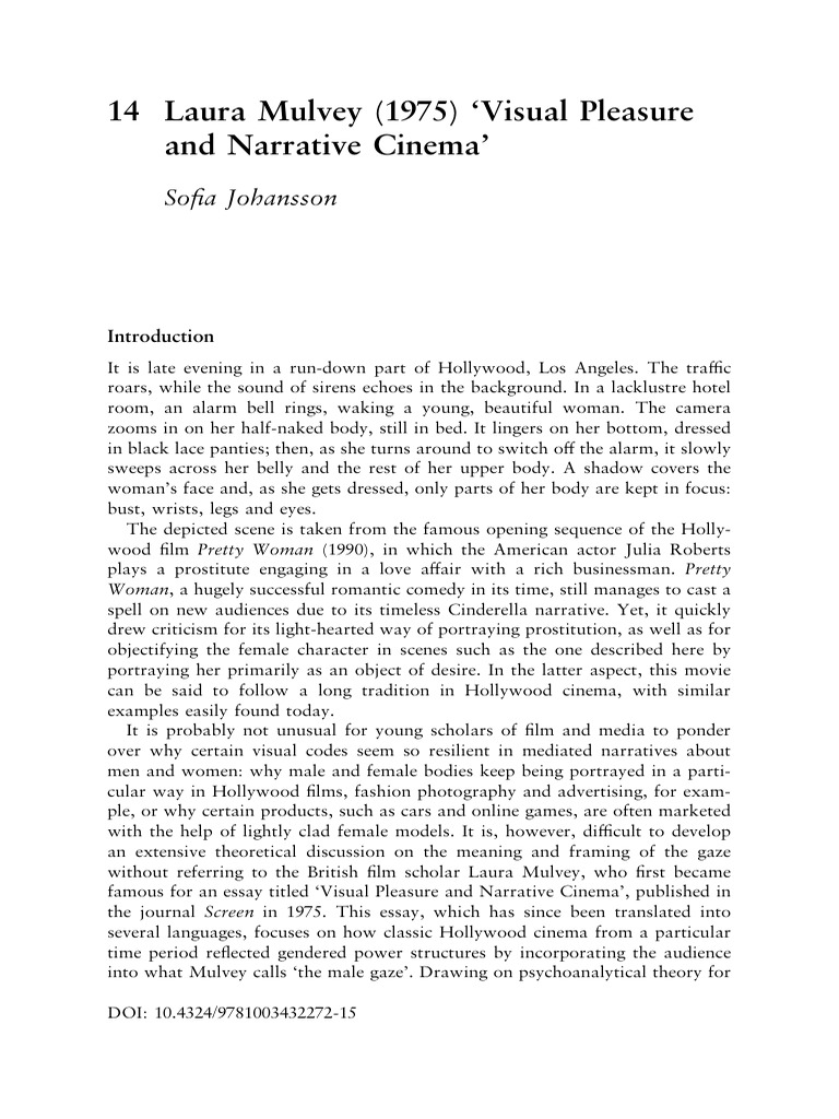Laura Mulvey (1975) Visual Pleasure and Narrative Cinema' - 24 - 11 - 07 - 21 - 42 - 55 | PDF ...