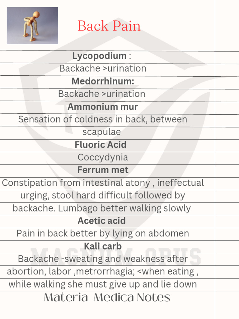 Back pain | PDF | Back Pain | Medicine