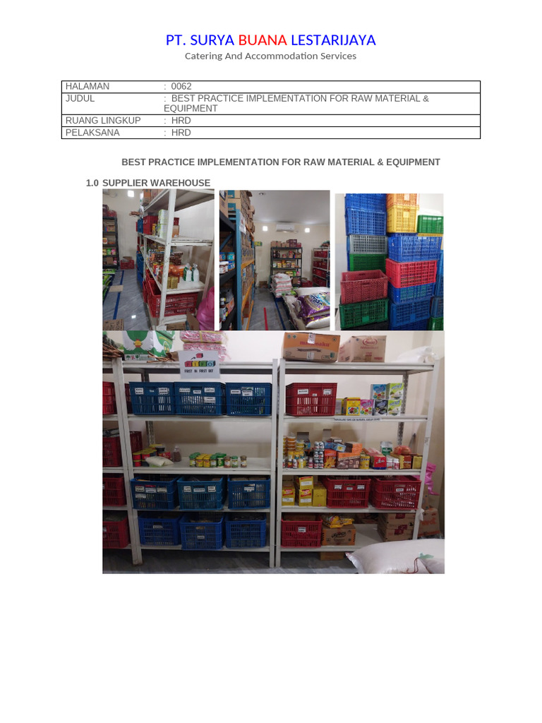 Sop SBL 231010 | PDF