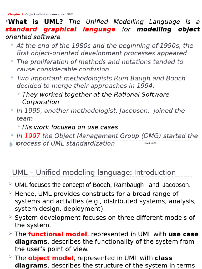 3 Chapter 3 SWE UML Edit | PDF | Unified Modeling Language | Class (Computer Programming)