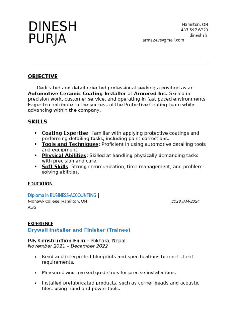 Dipesh Pun CV - PDF 2 | PDF