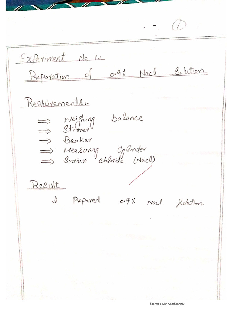 Pharmacology 2nd Year Practical Note Book | PDF