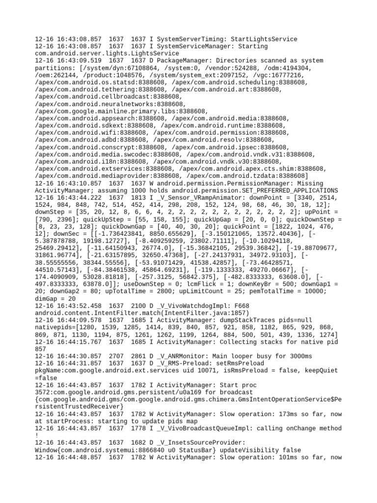 log | PDF | Computer Engineering | Operating System Technology