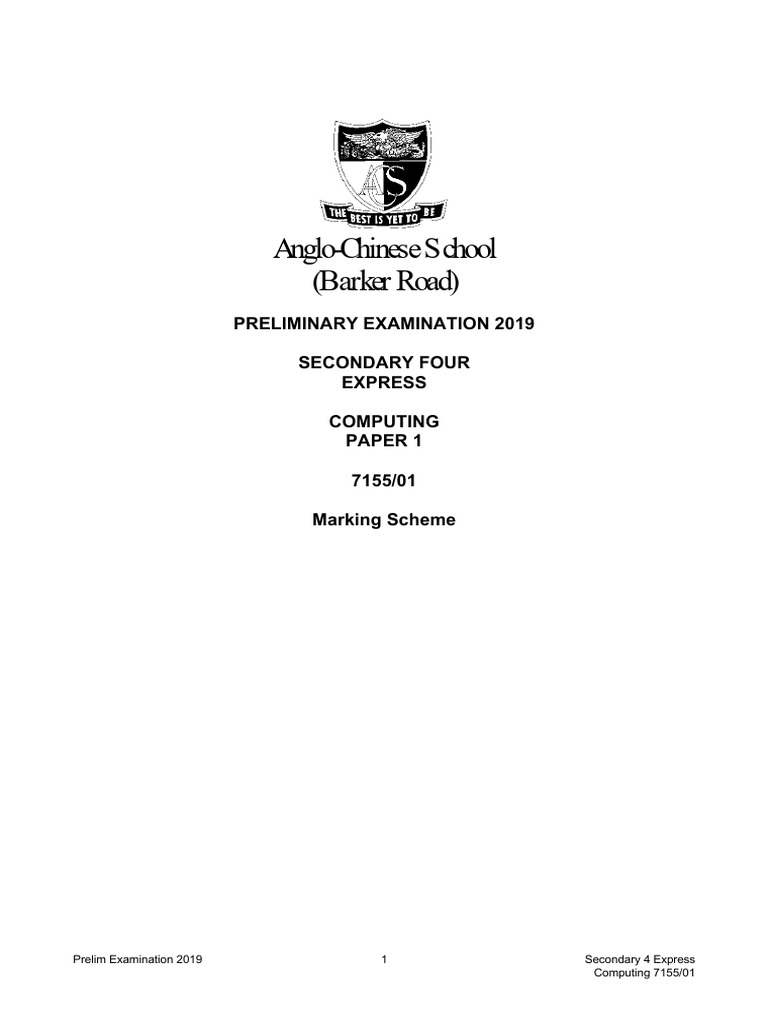 ACSBR 2019 P1 Solution | PDF | Computer Network | Wireless Network