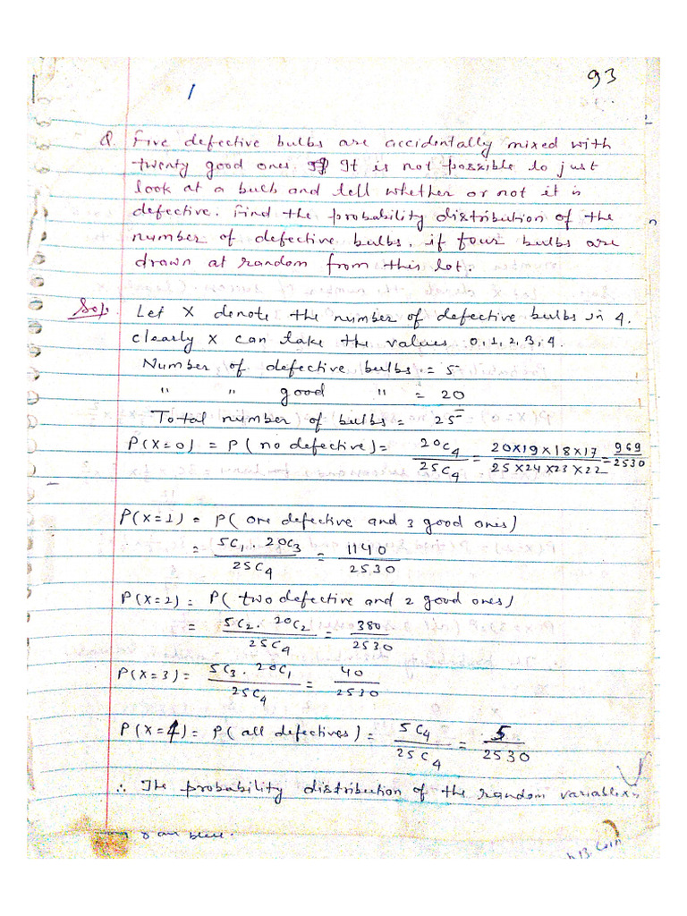 Probability 3 | PDF