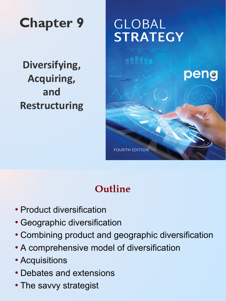 Chapter 9_Diversifying, Acquiring, and Restructuring | PDF | Mergers And Acquisitions ...