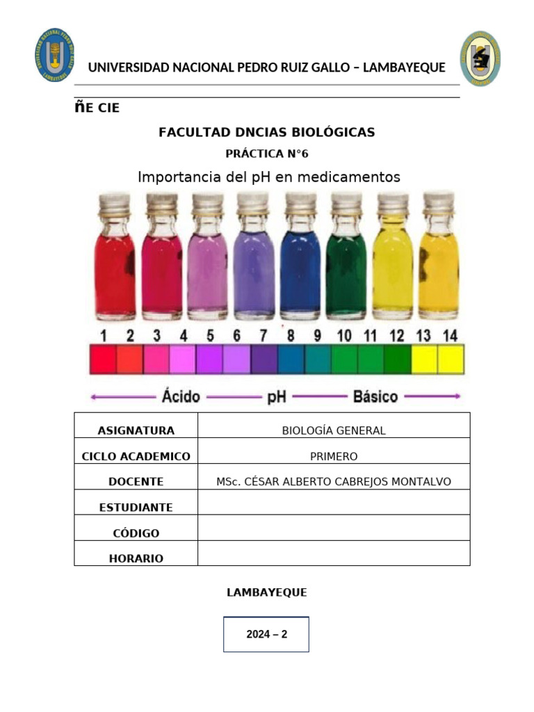 PH Intro | PDF | Medicamentos con receta | Ph