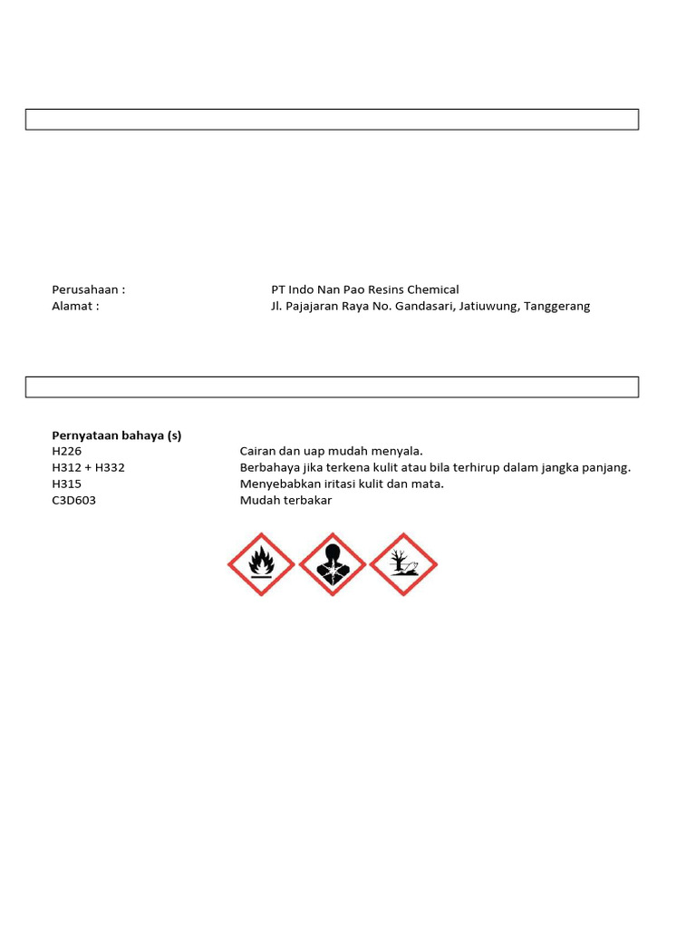 MSDS Lem | PDF