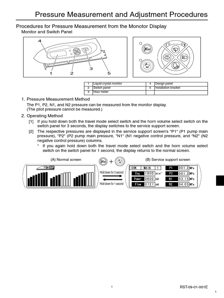 Pressure Measurement Procedures Guide | PDF | Nut (Hardware) | Pressure ...